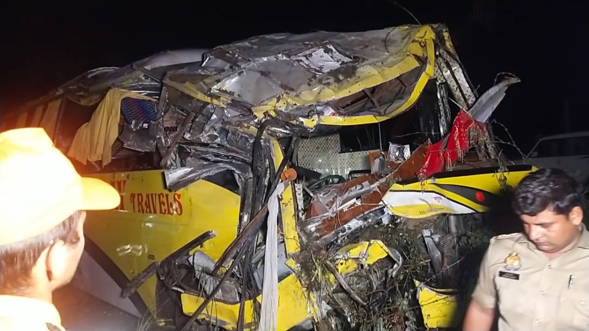Agra-Lucknow Expressway Accident: 7 Dead, 46 Injured After Bus Collides With Car In UP’s Etawah